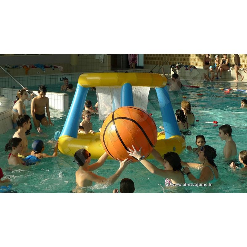 Aqua Basket - Jeu Gonflable Aquatique - Panier de Basket pour Piscine ...