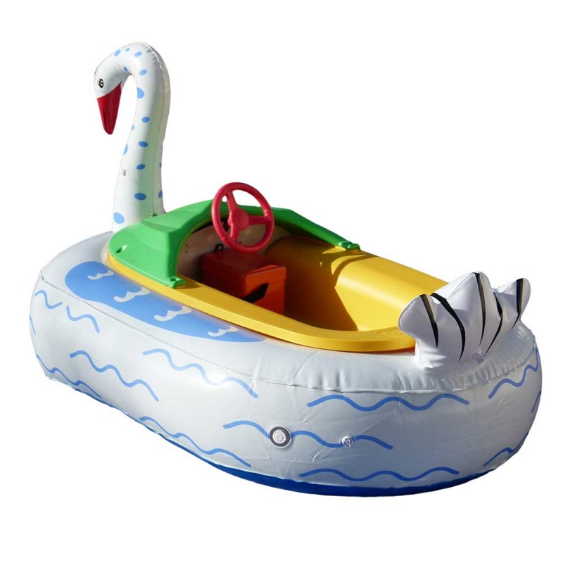 Bouée Cygne Blanc pour bateau Tamponneur - Décor Cygne pour Bateaux ...